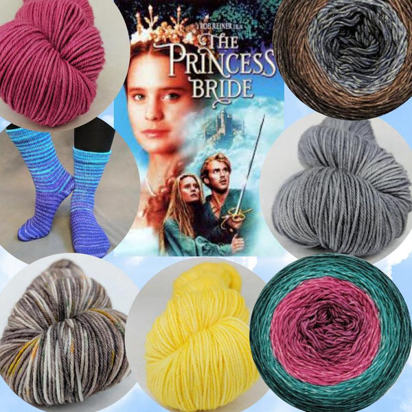Princess Bride Colorways, ready to ship | Knitcircus Yarns