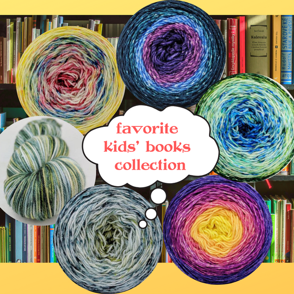Children's Books Colorways, Ready to Ship | Knitcircus Yarns