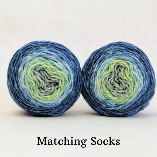 Knitcircus Yarns: Beach Glass Gradient, ready to ship yarn